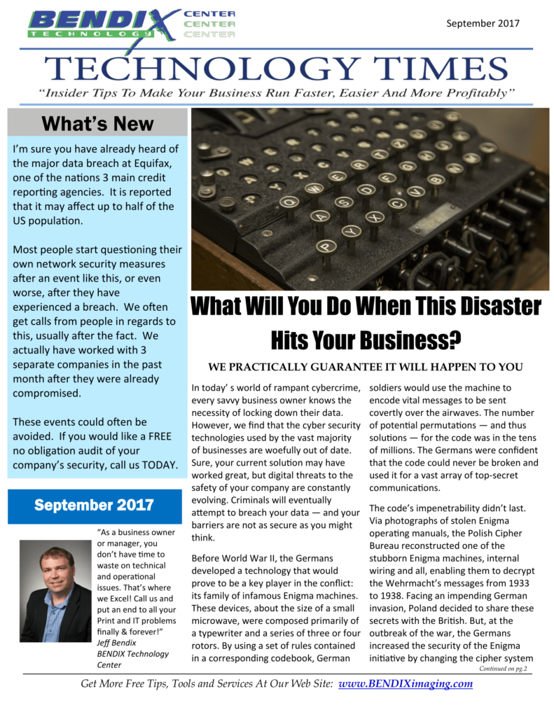 Newsletters | BENDIX imaging, Inc.