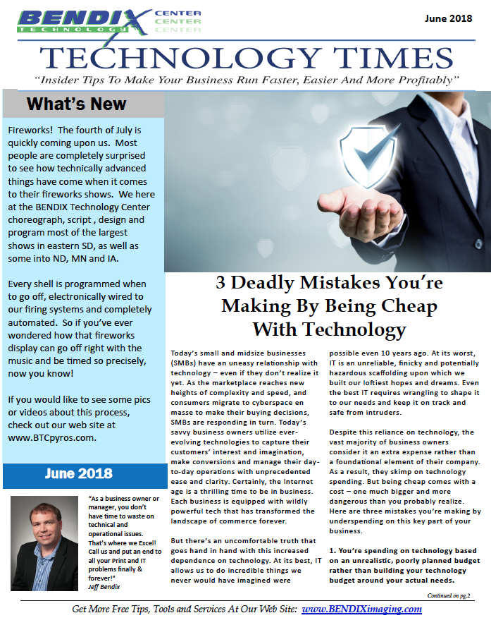 Newsletters | BENDIX imaging, Inc.
